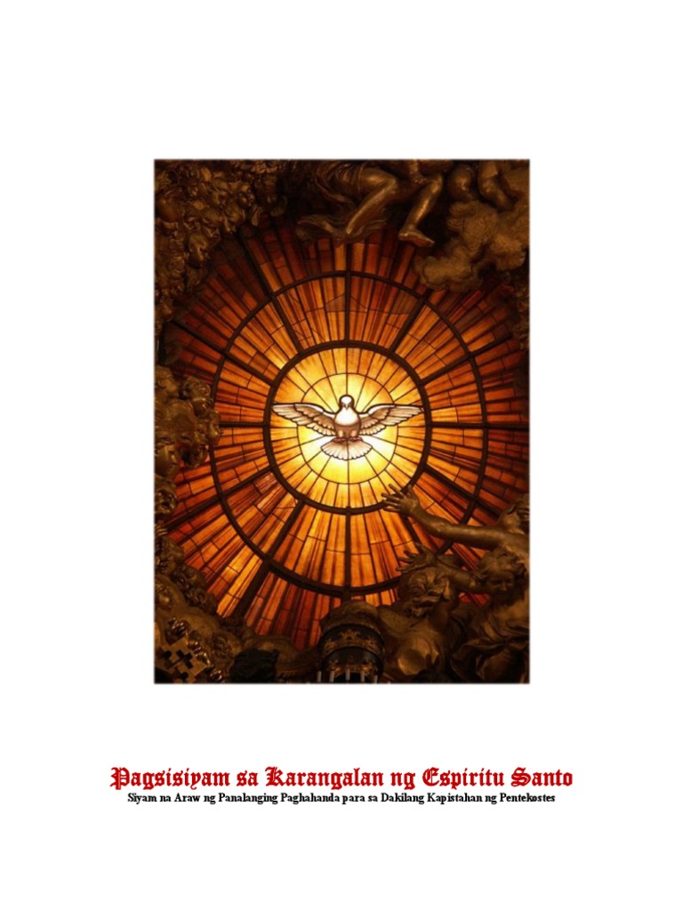 Pagsisiyam Sa Karangalan NG Espiritu Santo | PDF