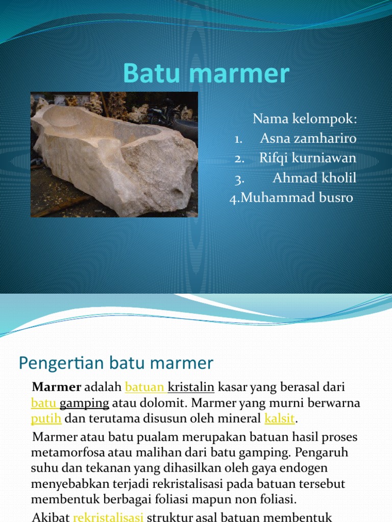 Marmer | PDF