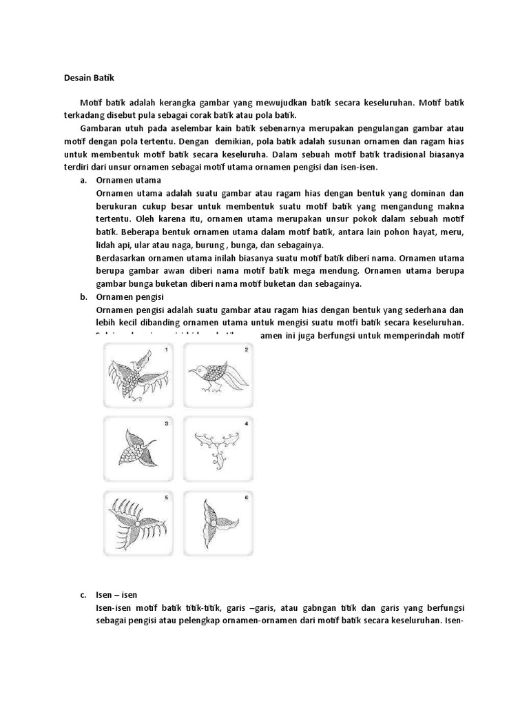 Desain Batik | PDF
