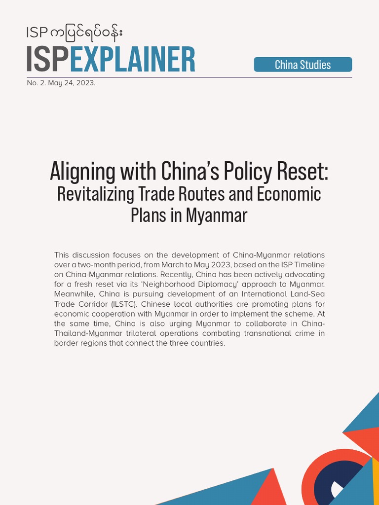 ISP Explainer 2 Eng 1 | PDF | Myanmar | China
