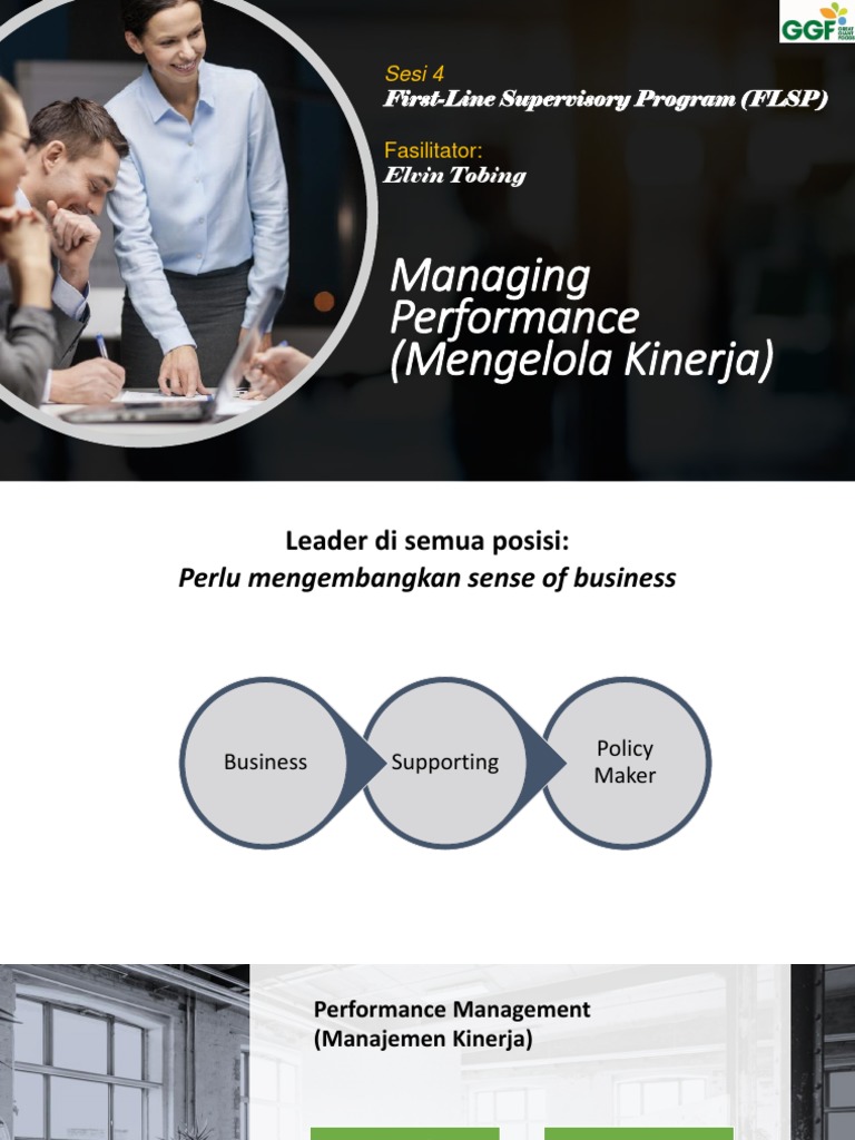 Materi Sesi 4-FLSP | PDF | Performance Indicator | Business