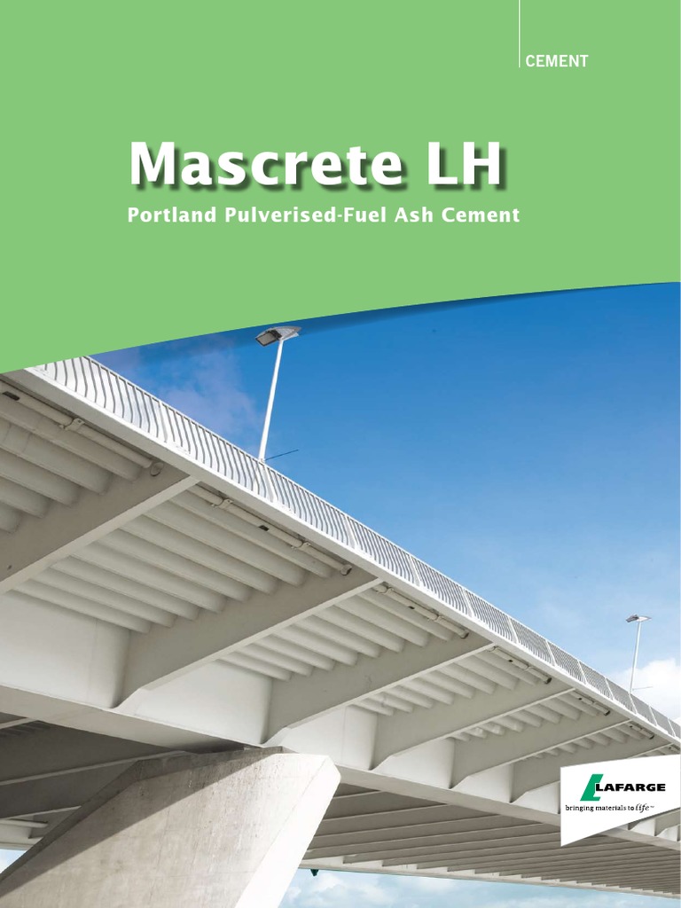Mascrete LH - Final | PDF | Concrete | Cement