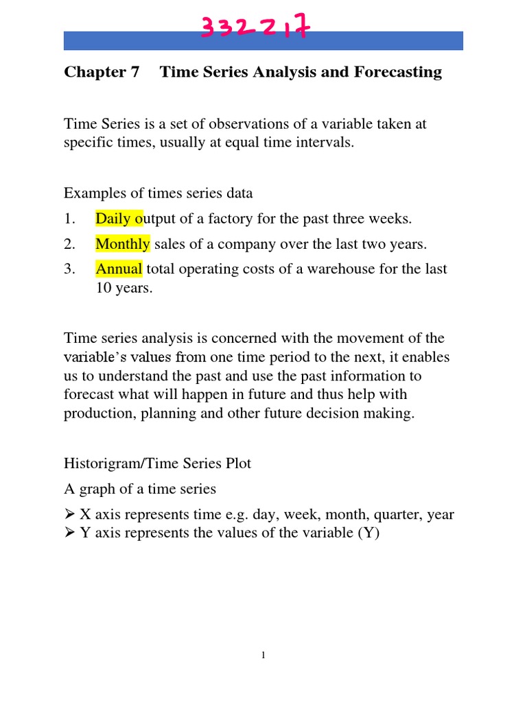 Chapter 7 QM (PC) | PDF | Seasonality | Time Series