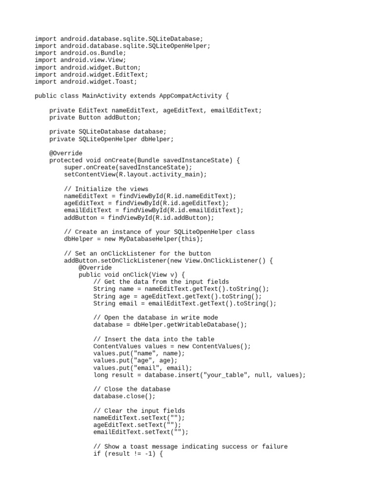 Sketch Code | PDF | Databases | Computer Data