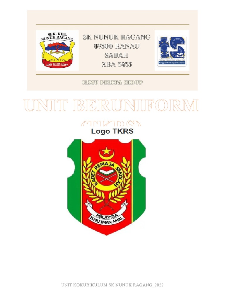 LAPORAN AKTIVITI KELAB Uniform TKRS | PDF