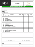 Boom Placer Safety Inspection Checklist | PDF | Equipment ...