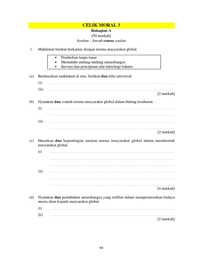 147 Modul Celik Moral - 97-106 | PDF
