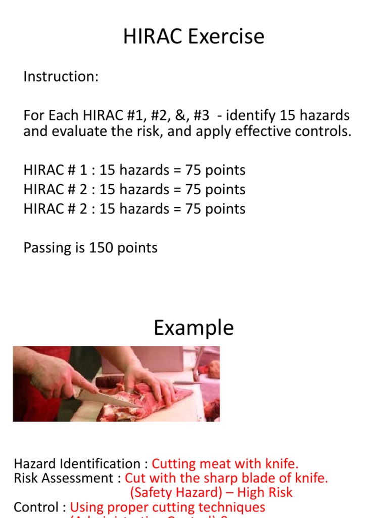 HIRAC-Exercise | PDF