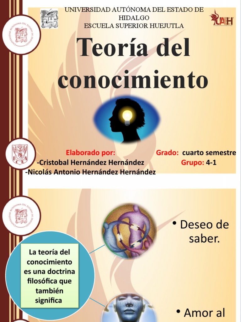 Teoria Del Conocimiento | PDF | Conocimiento | Verdad