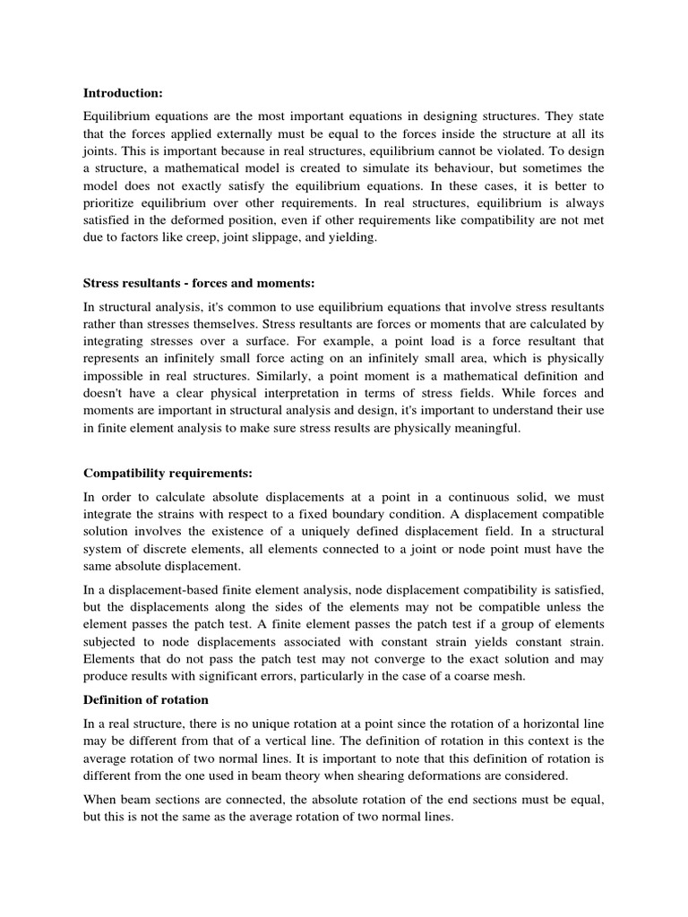 19-ME-47 FEM Lecture 5 Assignment | PDF | Structural Analysis | Stress (Mechanics)