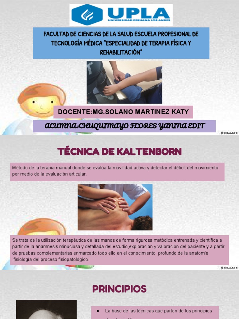 Tecnica de Kaltemborn | Download Free PDF | Articulación | Terapia física