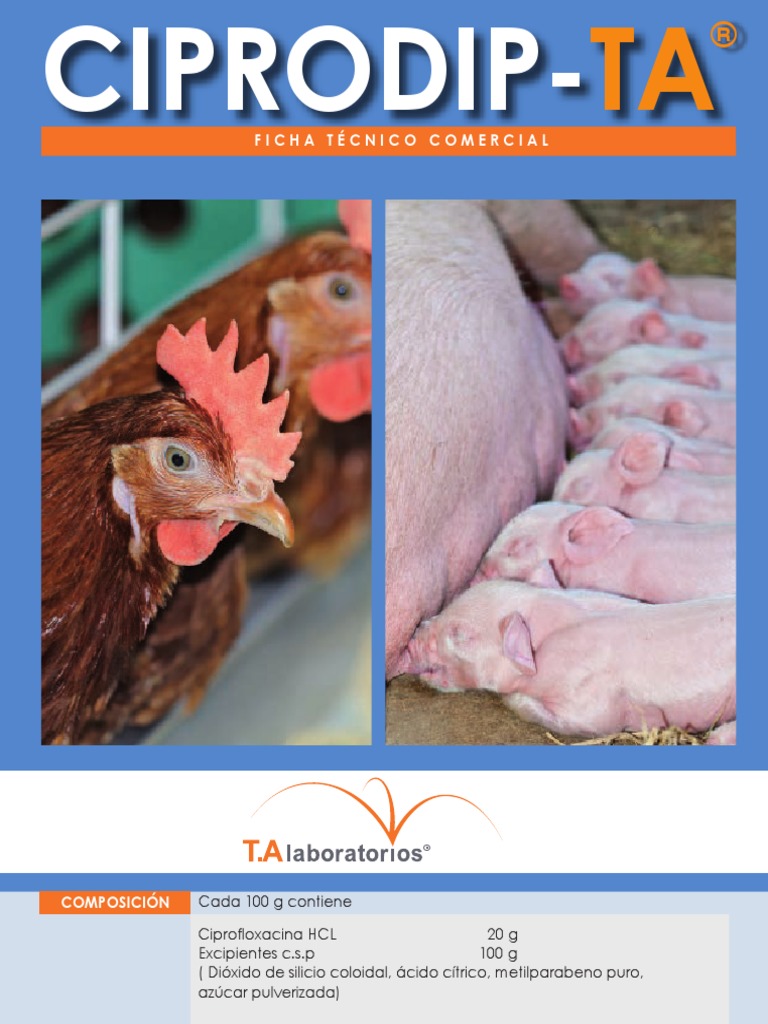 Ciprodip - Ta | PDF | Especialidades Medicas | Medicina CLINICA