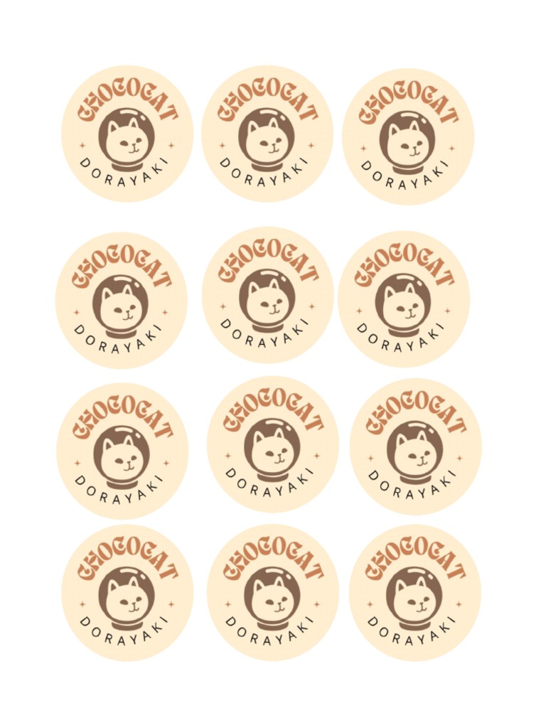 Etiquetas chococat | PDF