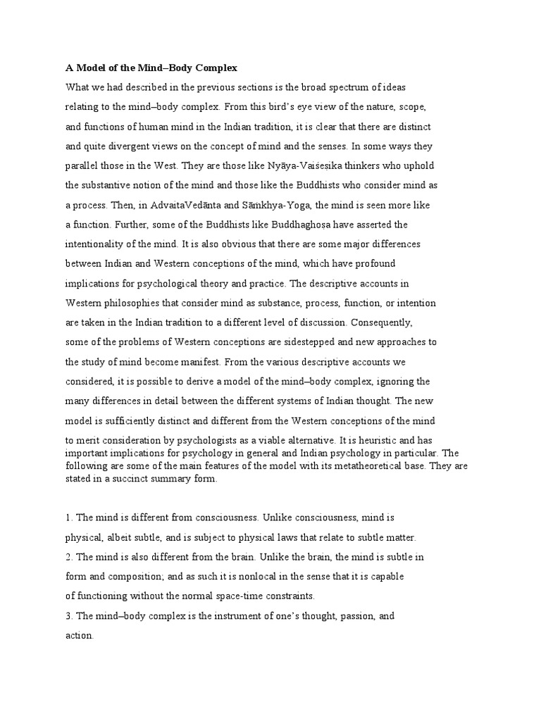 Indian Psychology Notes | PDF | Mind | Psychology Indian Psychology Notes | PDF | Mind | Psychology