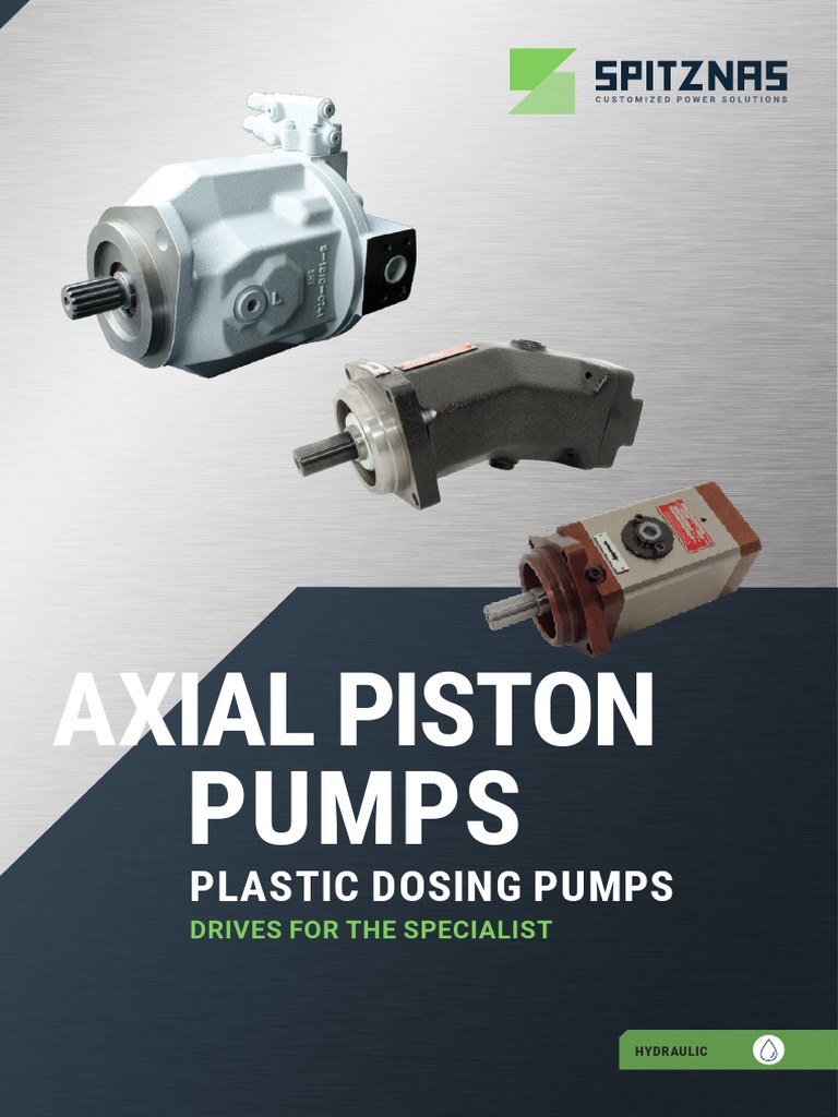 Hydraulic Axial Piston Pumps 1122E | PDF | Pump | Equipment