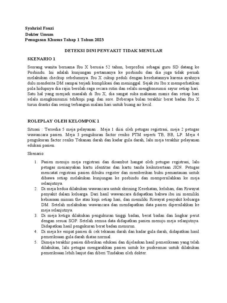 NSI - 23 - DR Syahrial Fauzi - Tugas PTM | PDF