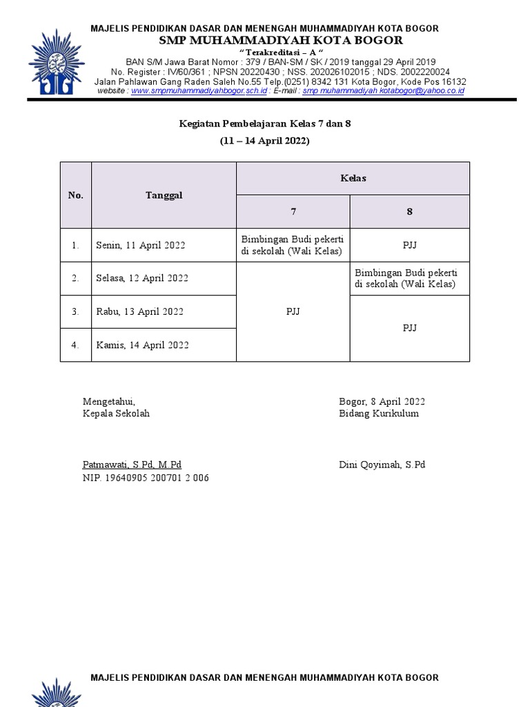 Jadwal PBP | PDF