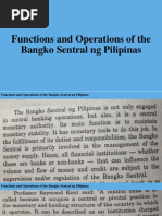 BSP Functions, Roles and Sources of Funds BSP Functions | PDF | Foreign ...
