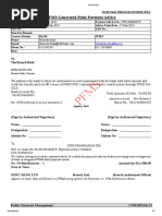 Sbi Disbursement Form | PDF