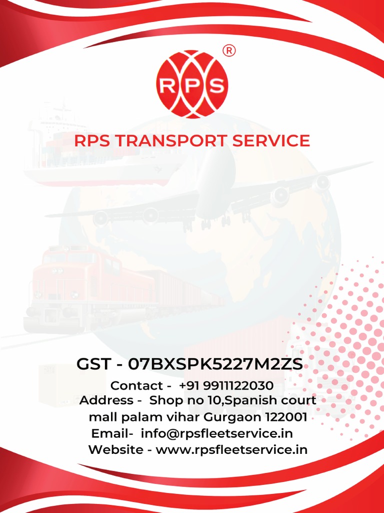 Rps Transport Service - Brochure | PDF