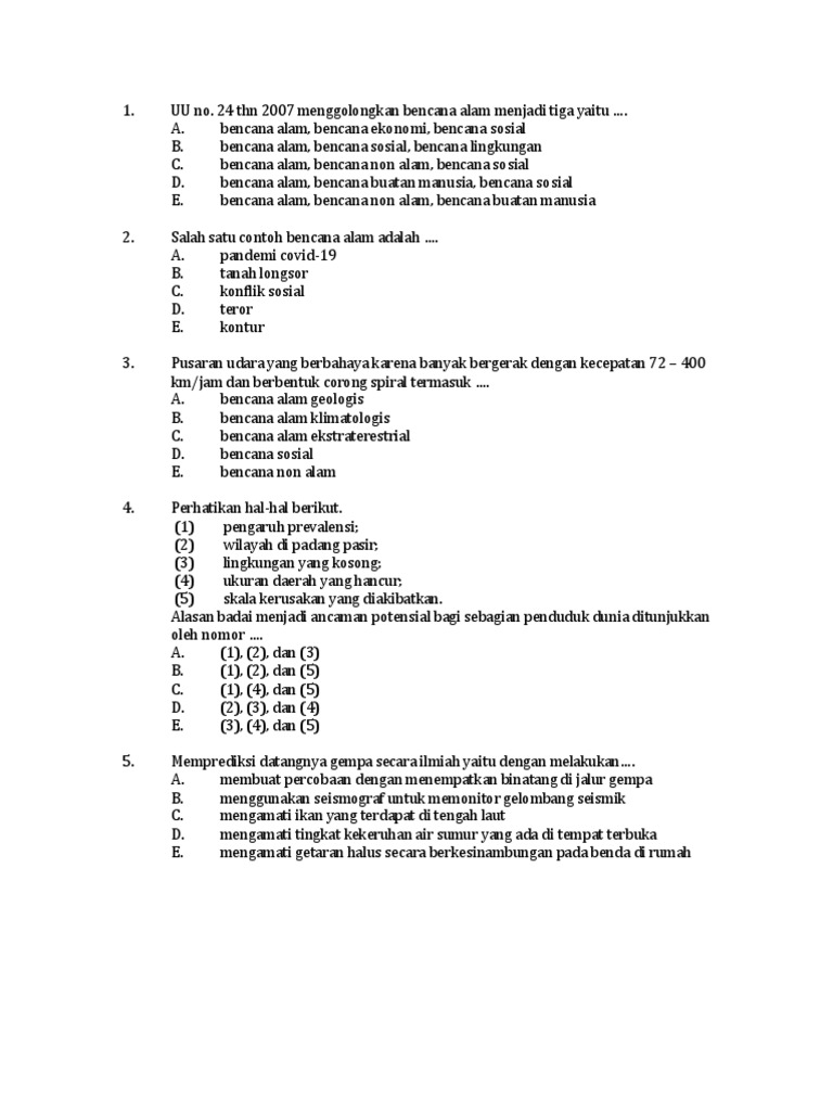 Soal Uas Kelas Xi Semester Genap | PDF