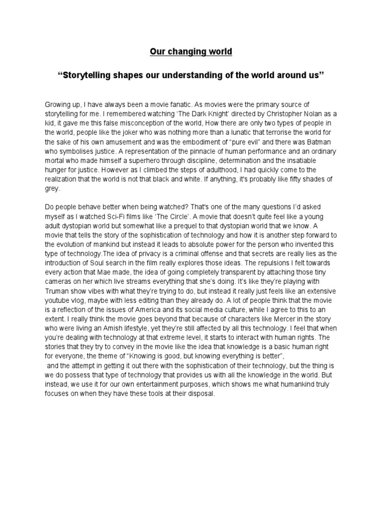 Discursive Essay | PDF | Social Media | Popular Culture & Media Studies