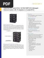 Reason S20 Managed Ethernet Switch - GE Grid Solutions | PDF | Network ...