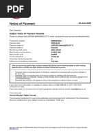 Notification of Payment. FNB Payment Proof | PDF | Payments