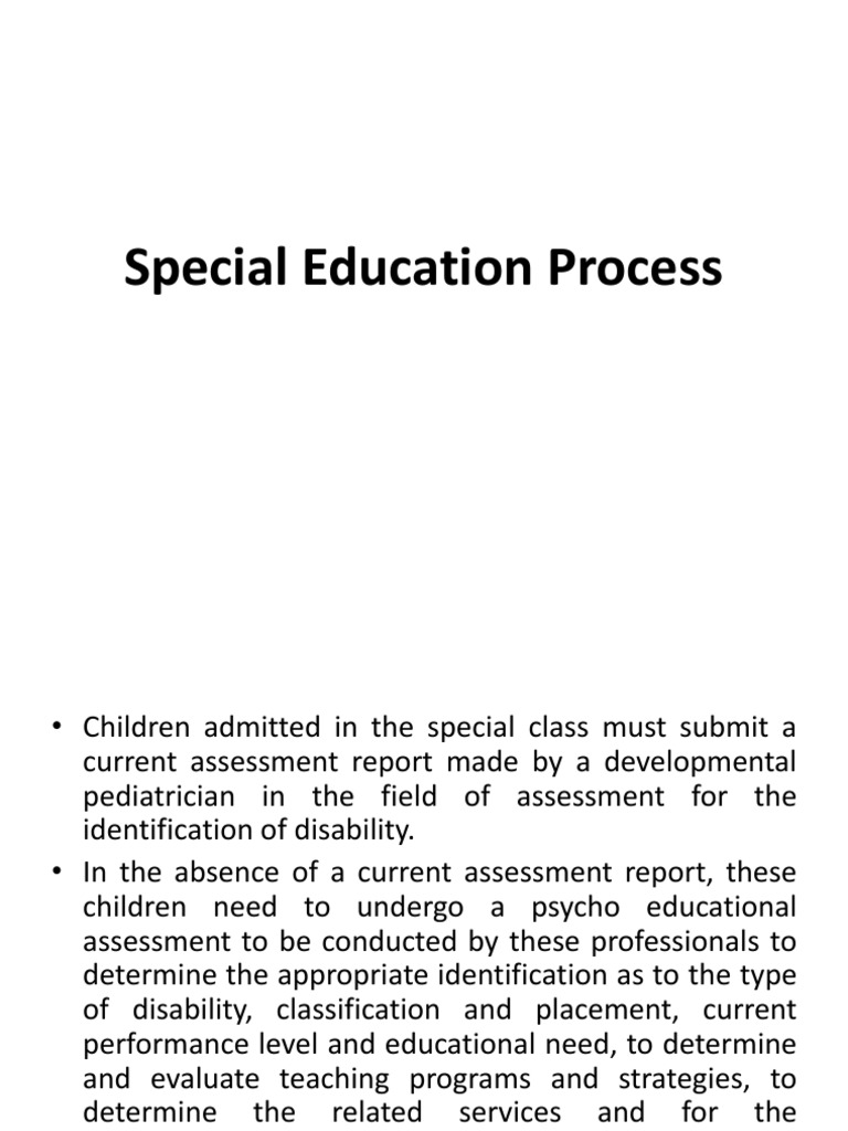Special Education Process | PDF | Individualized Education Program ... Special Education Process | PDF | Individualized Education Program ...