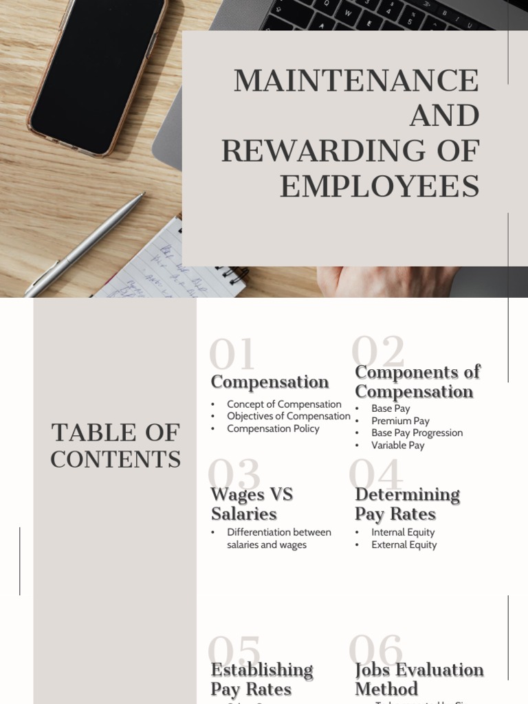 HRM (Maintenance and Rewarding of Employees) | PDF | Compensation And Benefits | Salary