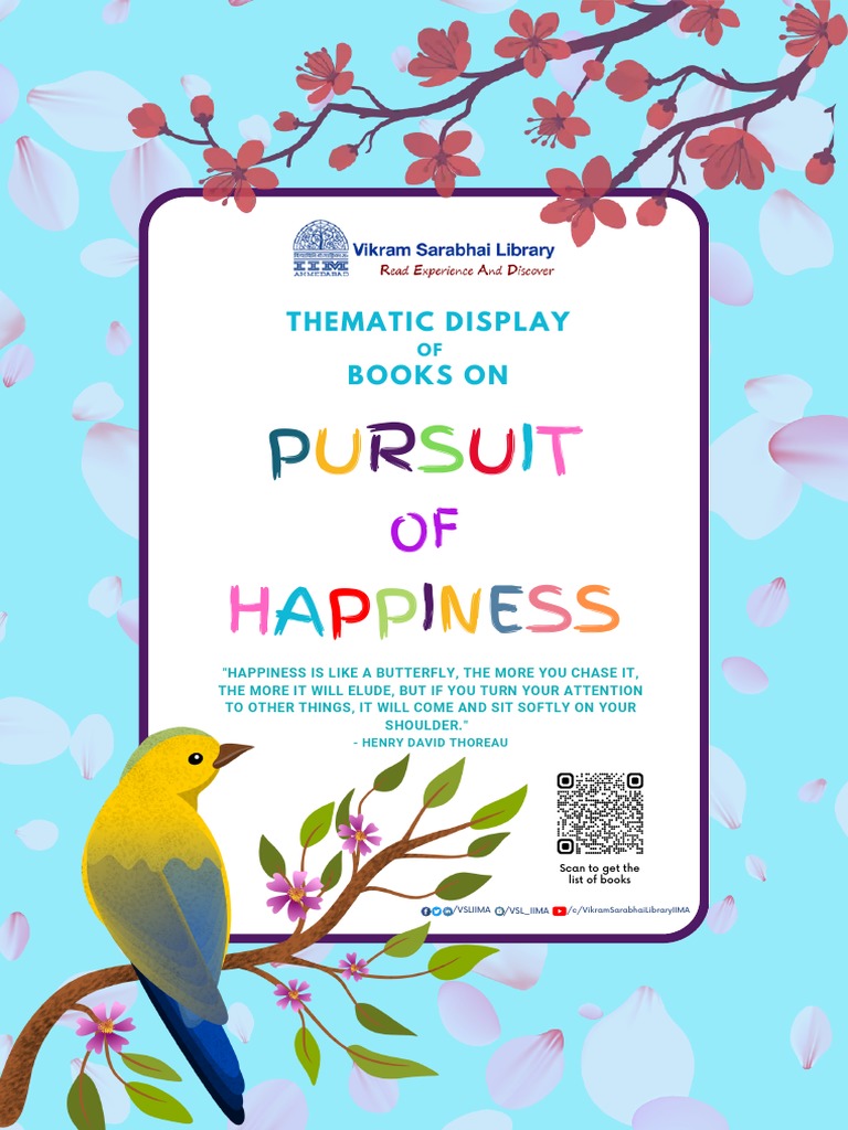 Thematic Display Of Books On Pursuit Of Happiness Download Free Pdf