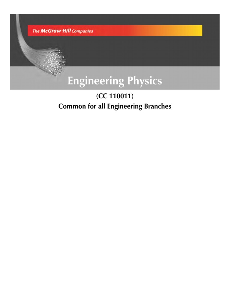 Dattu Joshi - Engineering Physics (CC 110011) Common For All Engineering Branches-McGraw-Hill ...