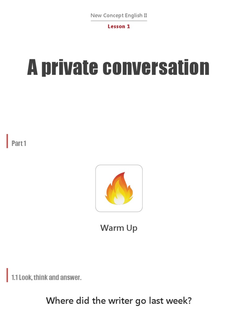 【NCE2】L01 | PDF | Art | General Fiction