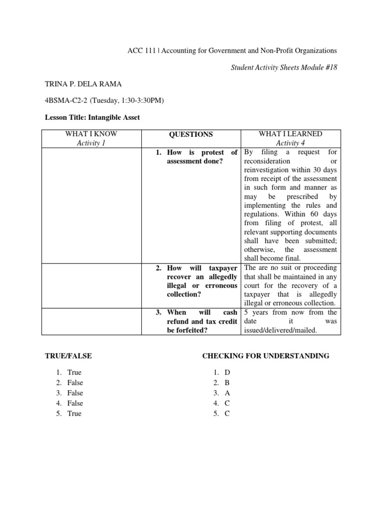 Acc 111 #18 | PDF | Justice | Crime & Violence