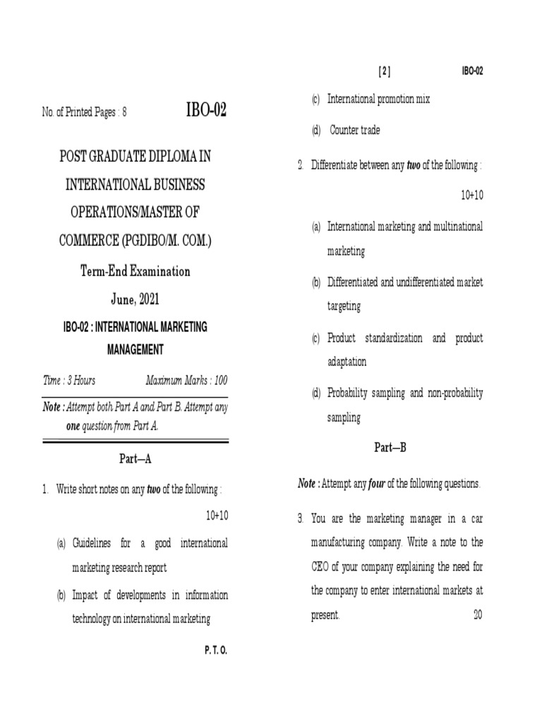 Ibo 02 | PDF | Marketing | Scientific Method