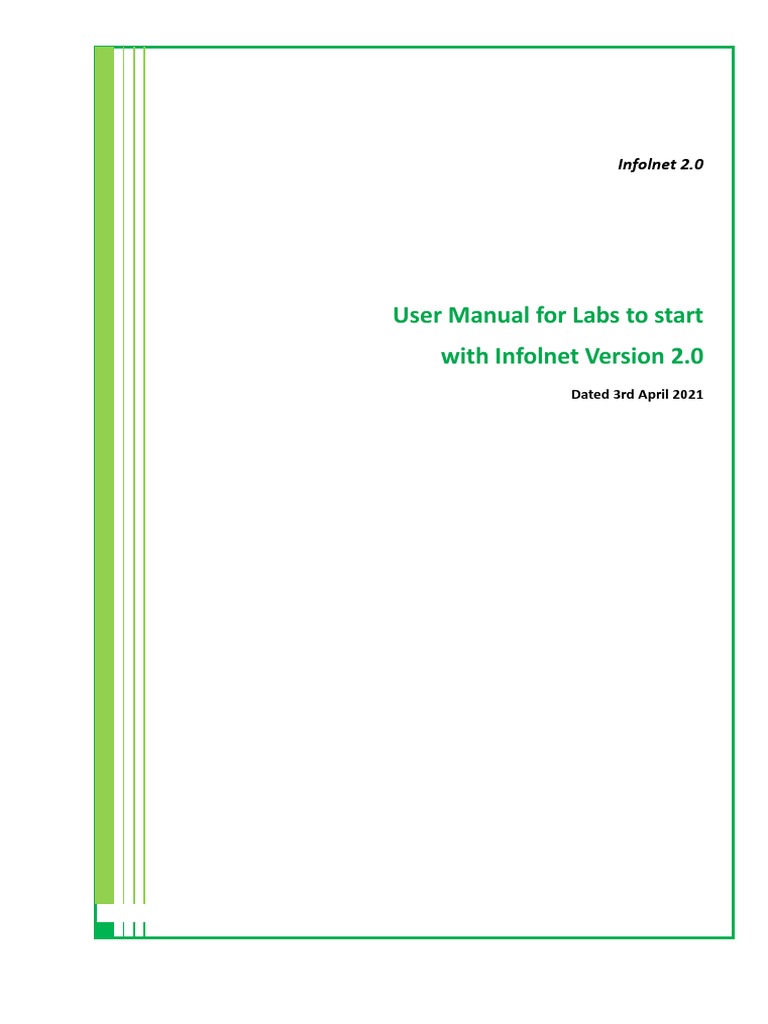 User Manual Infolnet Version2 | PDF | Password | Computer Science