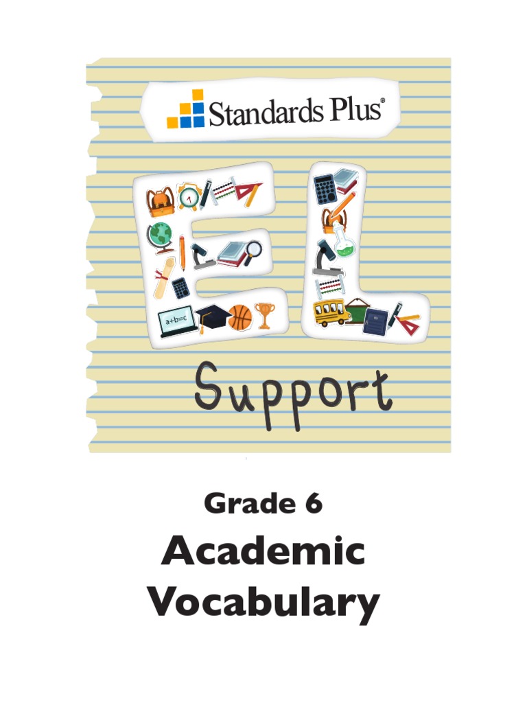 6-ELD-Academic-Vocabulary | PDF | Numbers | Pronoun