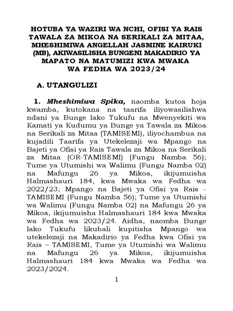 Utangulizi | PDF