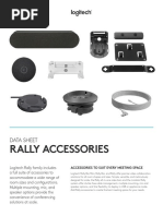 Logitech Rally Bar Mini: Data Sheet | PDF | Microphone | Usb
