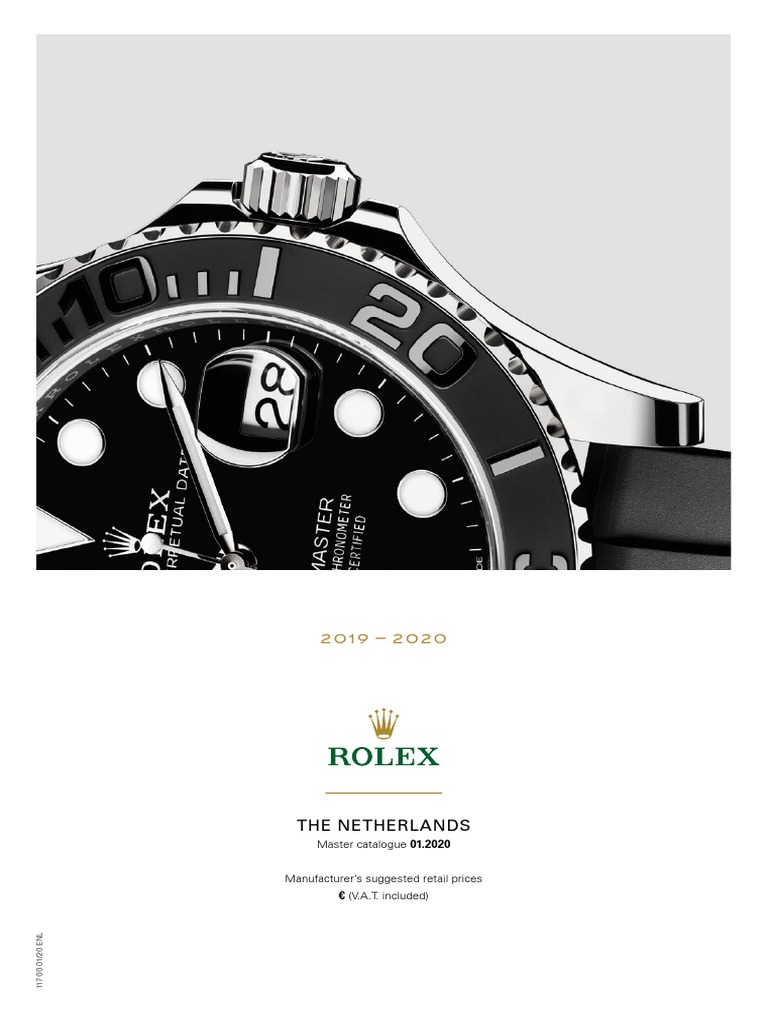 Prijslijst Rolex NL2020 | PDF | Softlines (Retail) | Gemstone