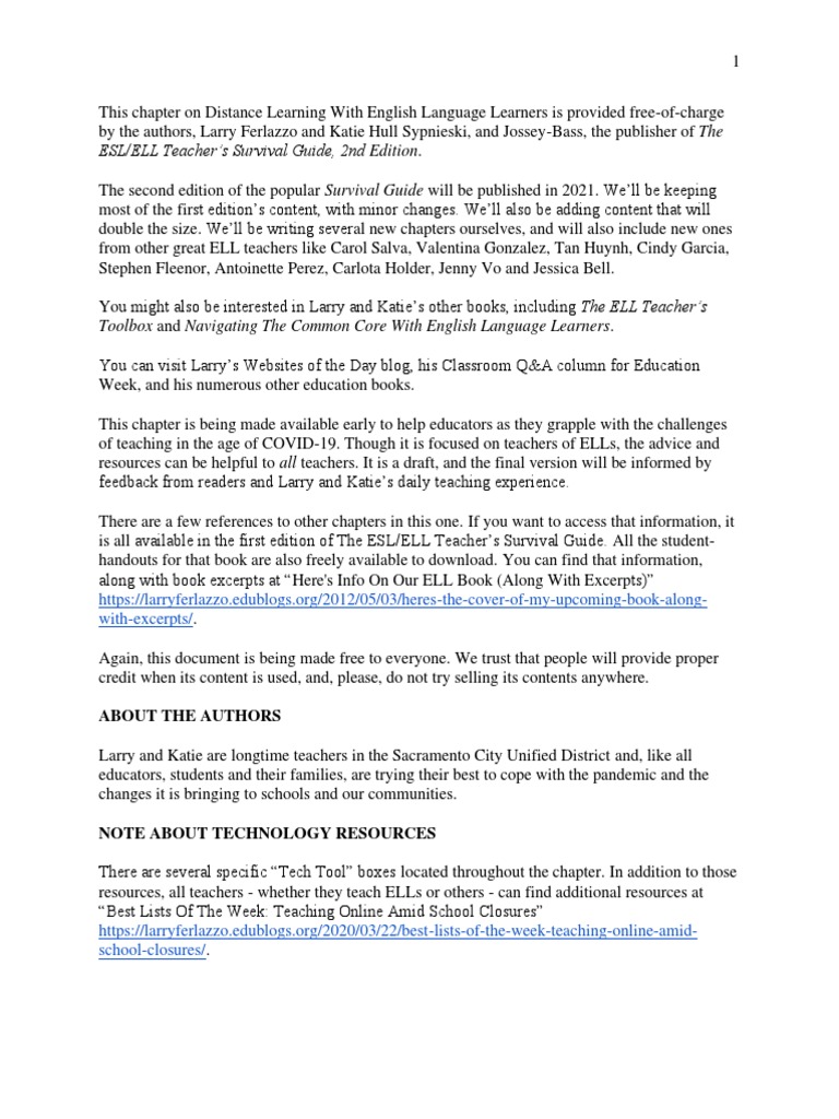 Distance Learning Ielts | PDF | Teachers | Distance Education