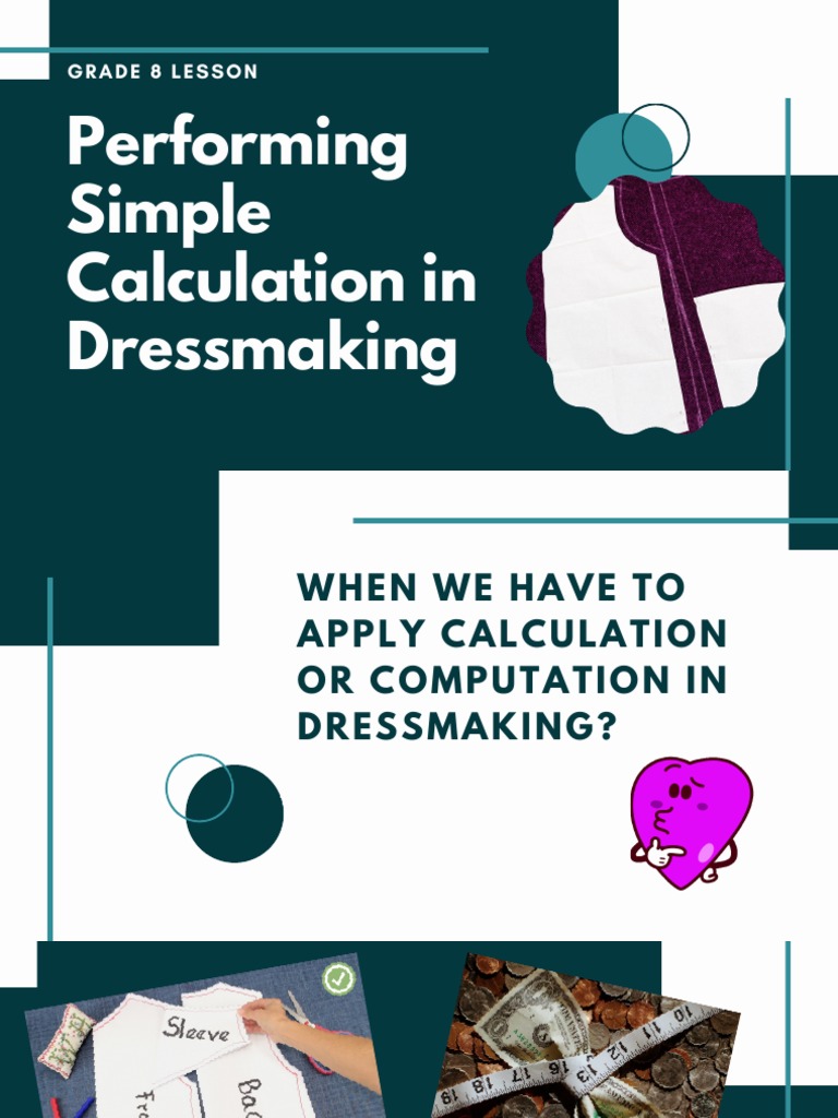 Dressmaking Measurement Conversions Pdf
