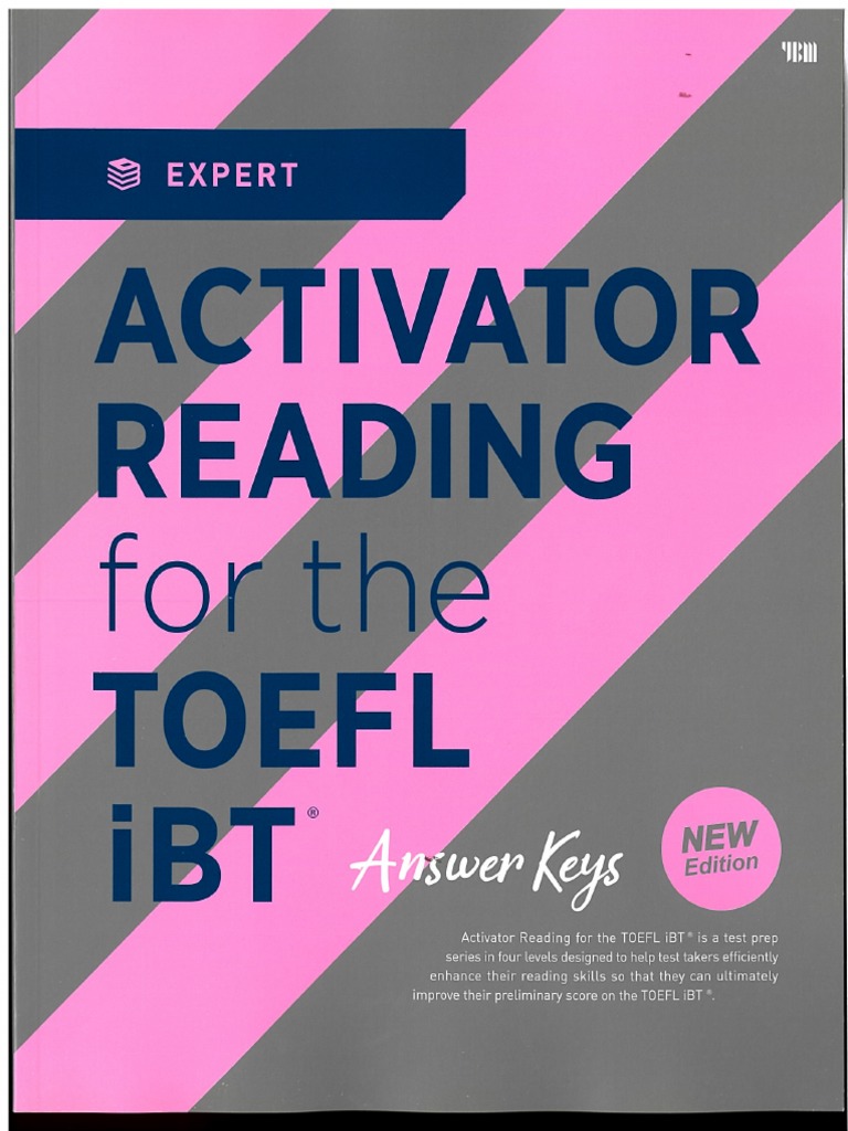Answer Keys - Activator Reading TOEFL - Expert | PDF