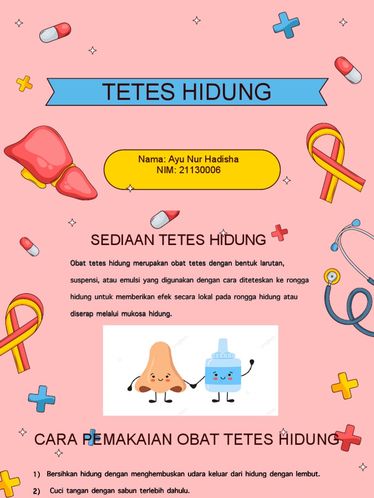 Tetes Hidung - Ayu Nur Hadisha 21130006 1 | PDF