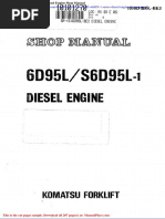 Komatsu Engine Saa4d95le 5 Workshop Manuals | PDF | Vehicle Parts ...