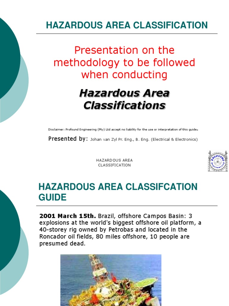 Hazardous Area Classification Guide - Profound Engineering | PDF ...
