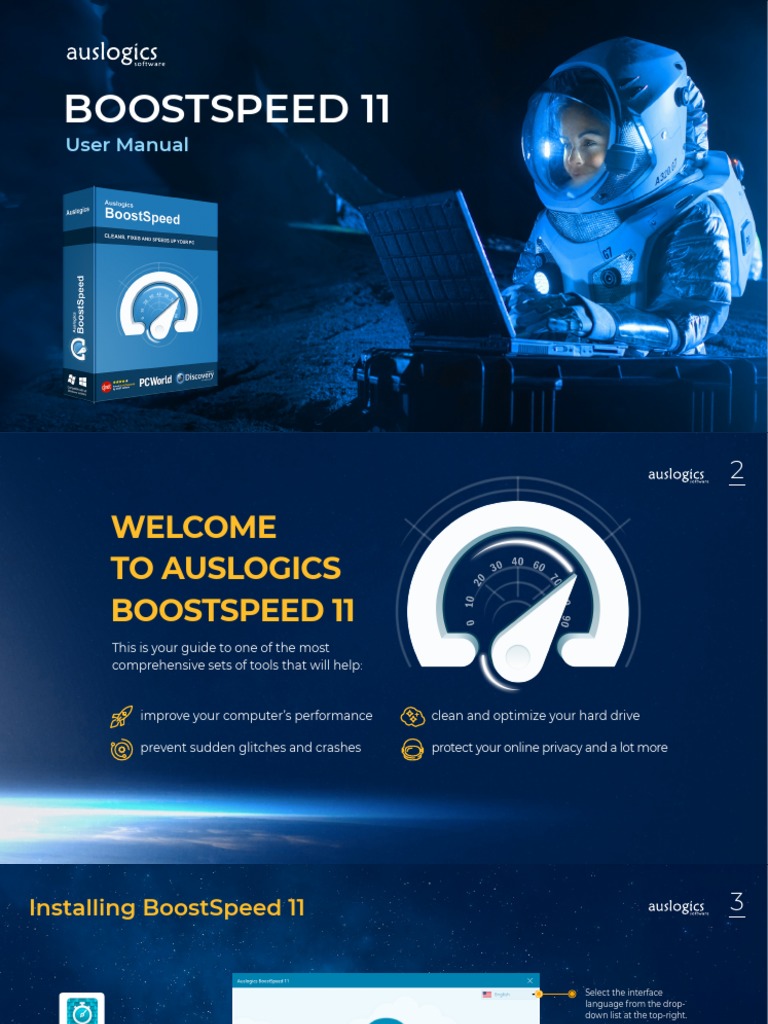Auslogics-BoostSpeed-11-User-Guide | PDF | Internet Privacy | Computer ...