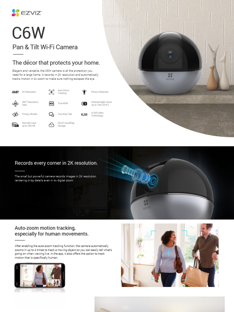 C6W Datasheet 1103 | PDF | Camera | Ieee 802.11