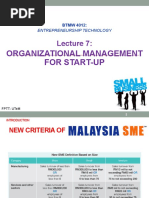 ENT300 - Module10 - ORGANIZATIONAL PLAN | PDF | Entrepreneurship | Goal