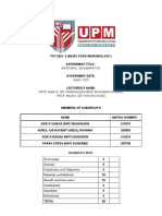 CFU Formulae With Correction Table | PDF